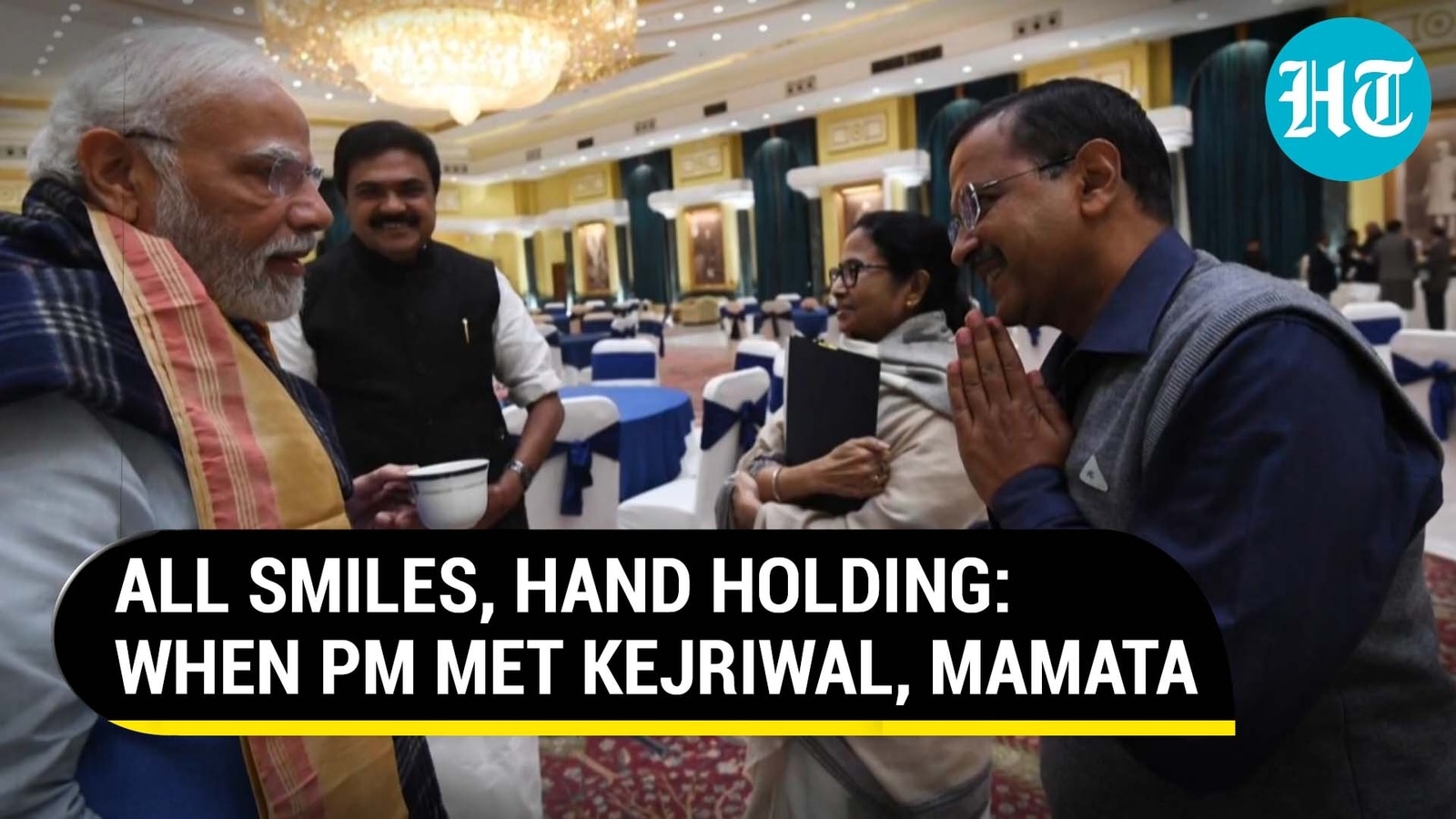 PM Modi shares tea, jokes with opposition leaders at meet on India’s ...