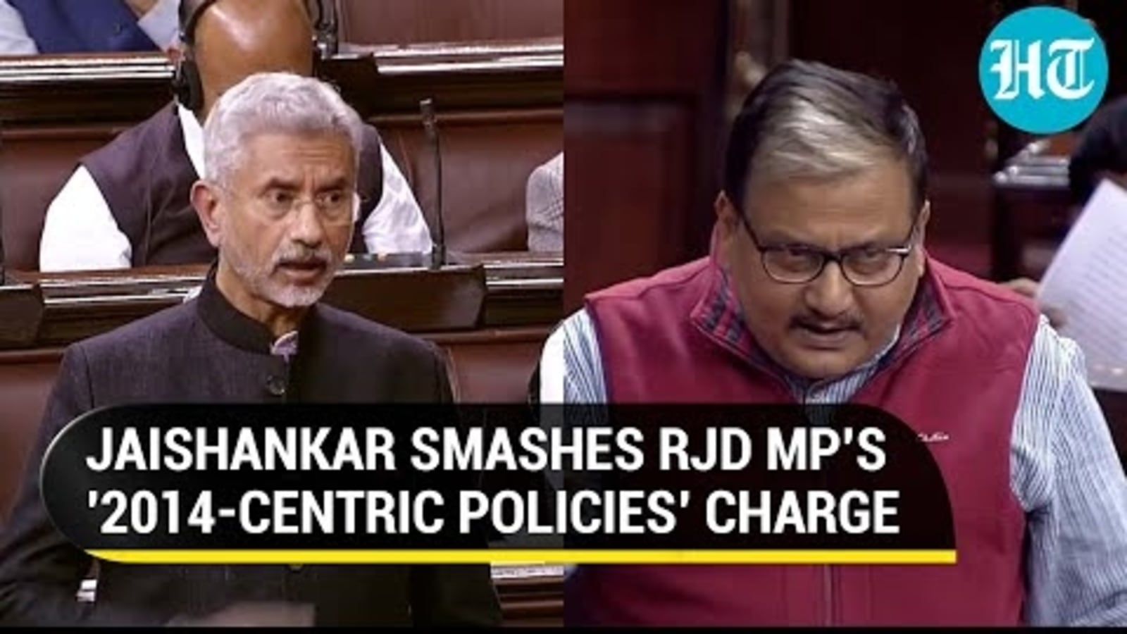 Jaishankar vs Manoj Jha in parliament, EAM calls 2014 a 'watershed ...