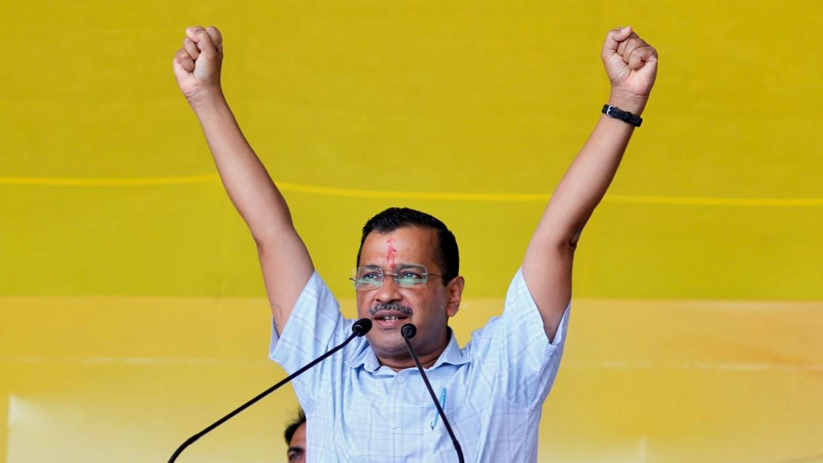 Nine years after AAP's first Delhi win, Kejriwal hails 'national party ...