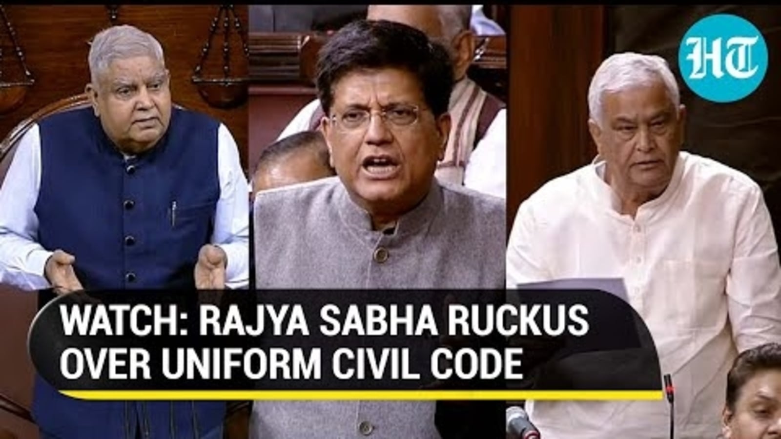 Modi Minister defends Uniform Civil Code Bill amid uproar in Parliament ...