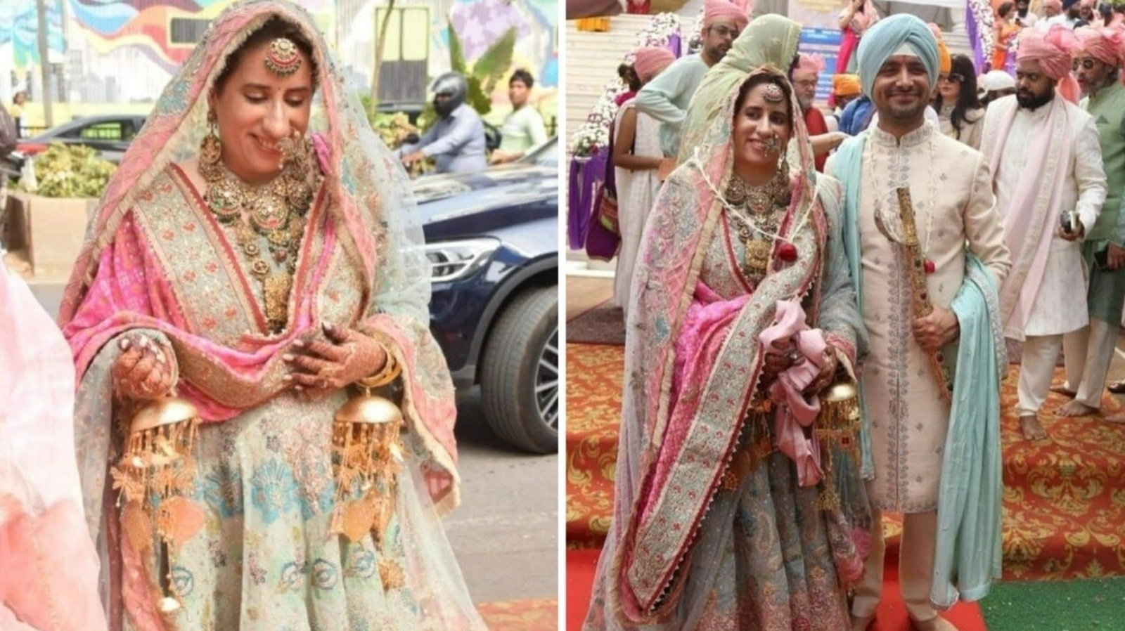Guneet Monga and Sunny Kapoor tie the knot as per Sikh rituals, twin in ...