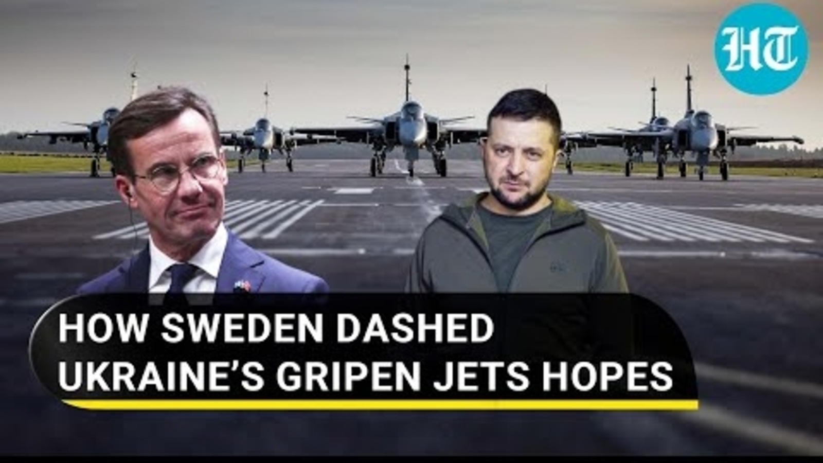 Sweden snubs Ukraine, rejects Kyiv’s plea to send Gripen fighter jets ...