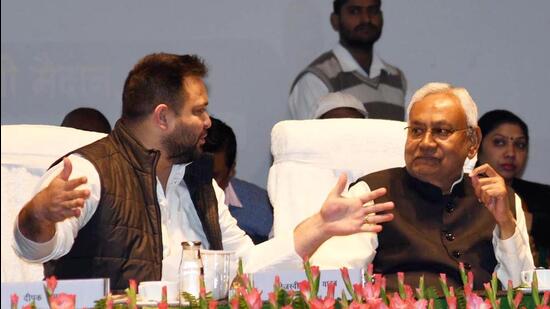 Tejashwi will lead 2025 campaign, hints Nitish | Latest News Delhi