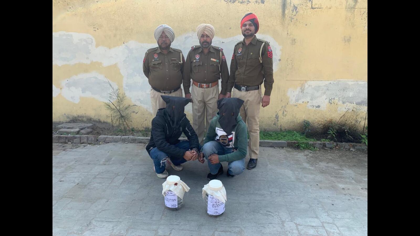 Two aides of KTF operative Arsh Dala held with weapons from Moga ...