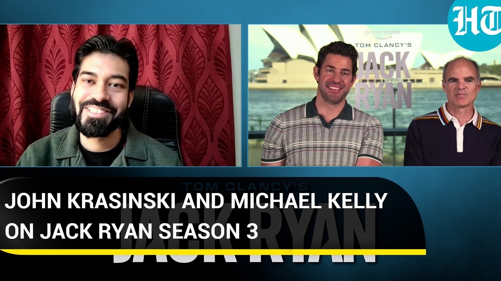 John Krasinski and Michael Kelly spill the beans about Jack Ryan season ...