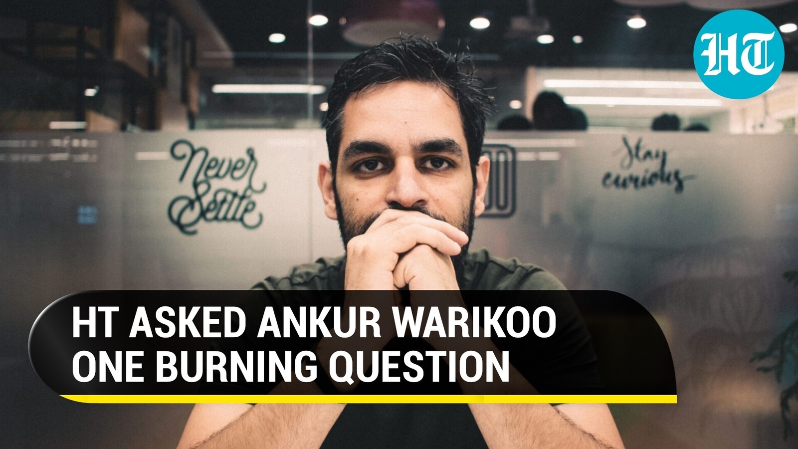 HT asked Ankur Warikoo one burning question | Hindustan Times