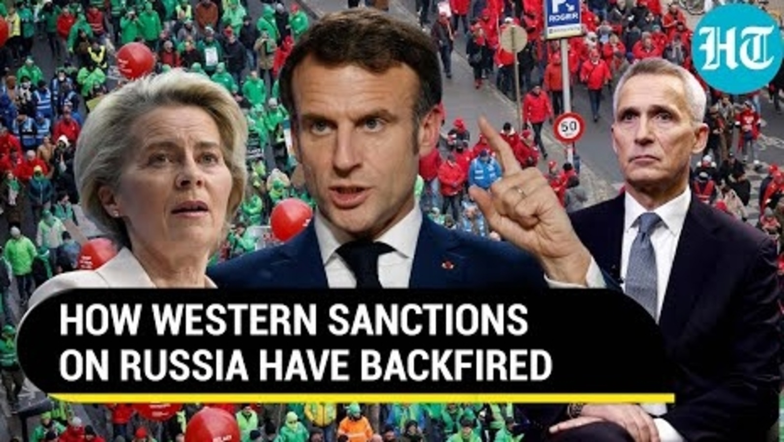 Putin winning, West losing? Anti-NATO protests in Europe; Protesters ...
