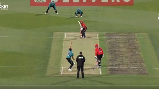 Watch: Australian batter trolled for unimaginable act on hat-trick ball ...