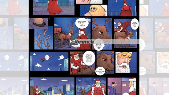 HT Brunch Comics: Super Santa | Hindustan Times