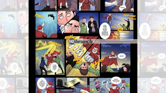 HT Brunch Comics: Super Santa | Hindustan Times