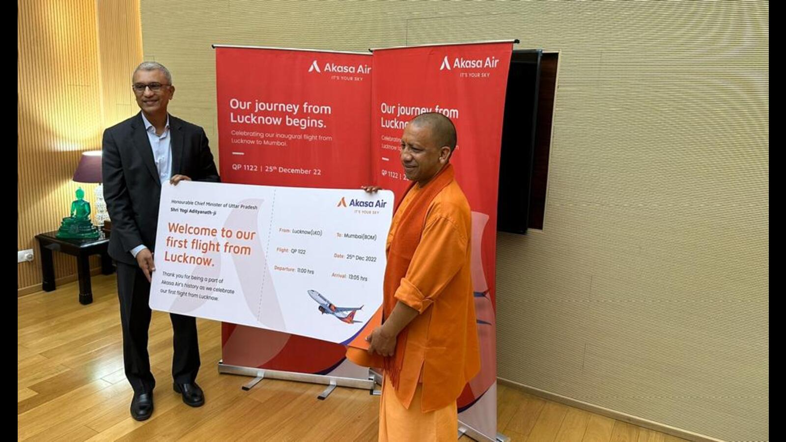 Akasa Air services starting from Lucknow today | Hindustan Times