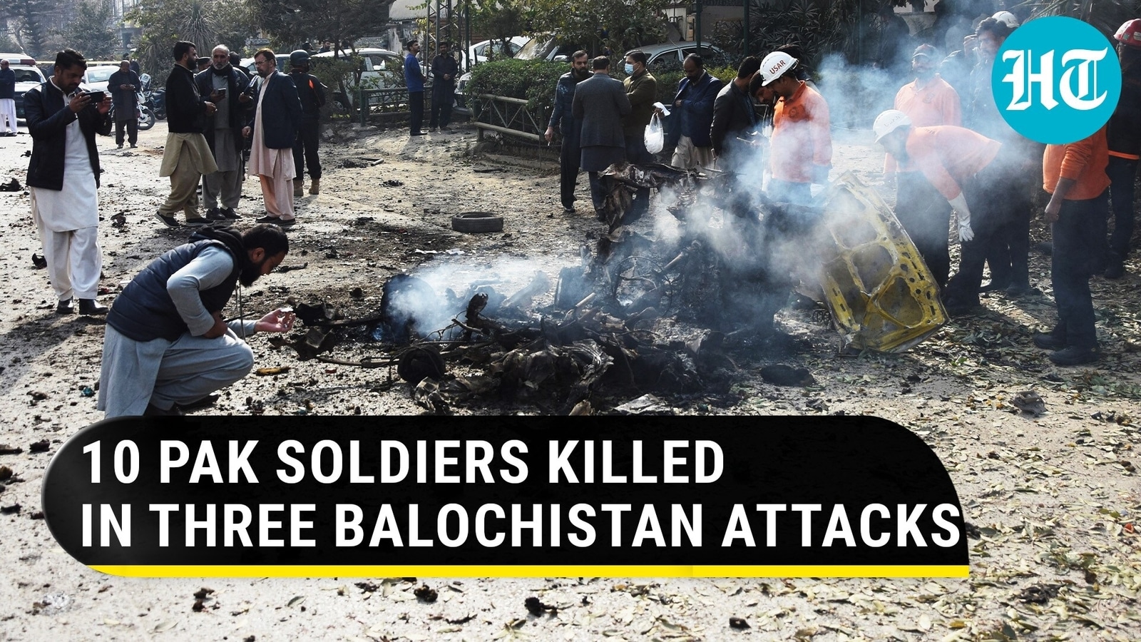 Baloch militants blow up Pak Army convoy; 5 soldiers, including Captain ...