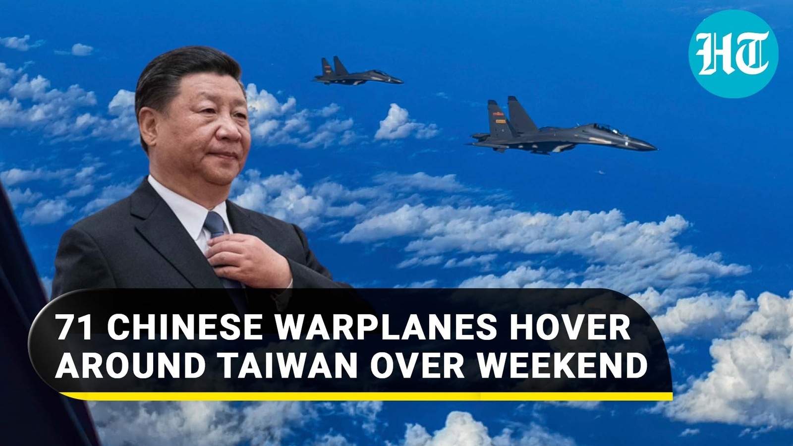 China's ‘Strike Drill’: Warns Taiwan with 71 warplanes in largest ...