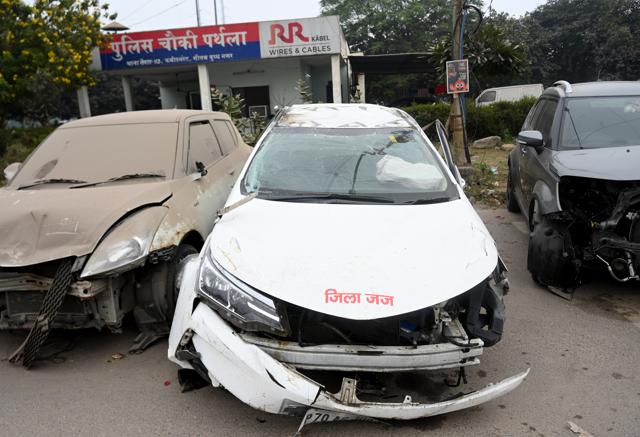 Law student driving judge’s car arrested for mowing down delivery ...
