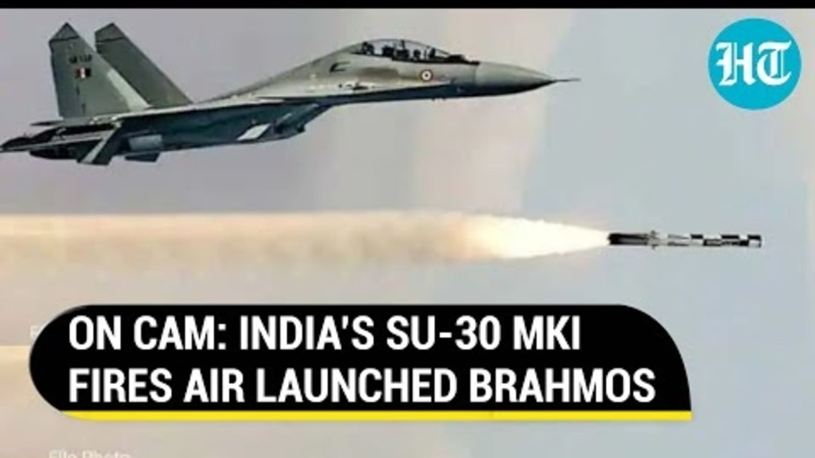 India launches BrahMos; Dramatic IAF footage of missile fire from the ...