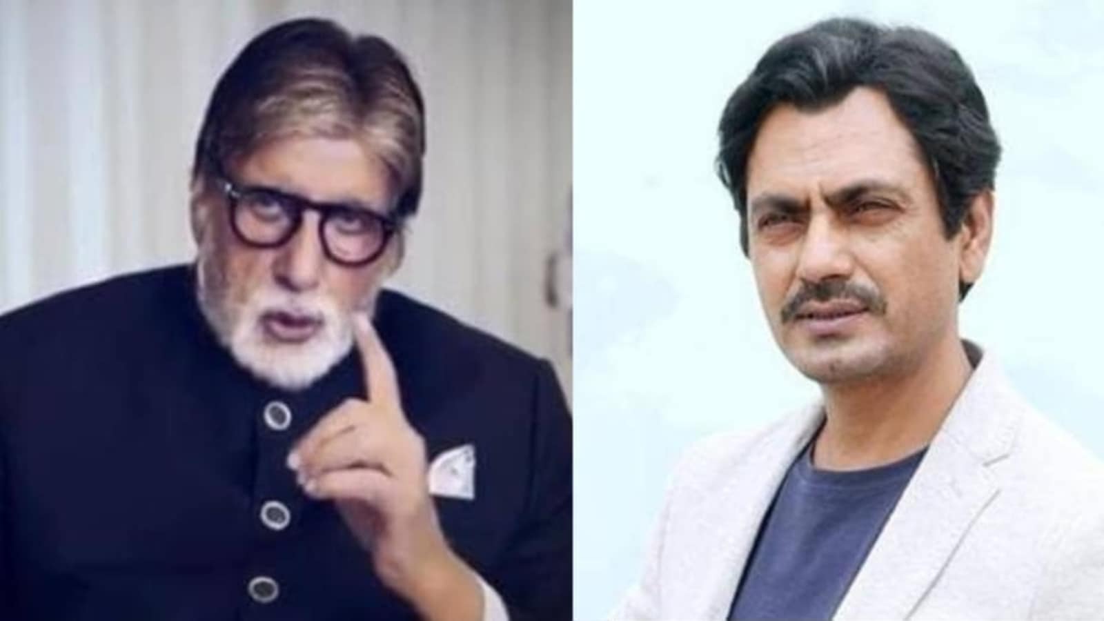 When Amitabh Bachchan defended Nawazuddin Siddiqui, lauded his hard ...