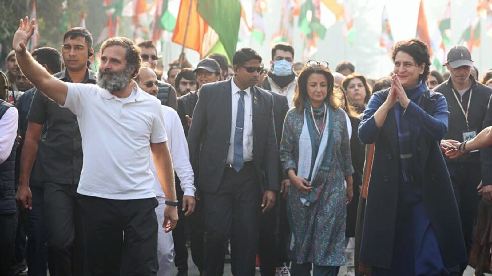 'Rahul doesn't feel cold as he wears shield of truth': Priyanka Gandhi ...