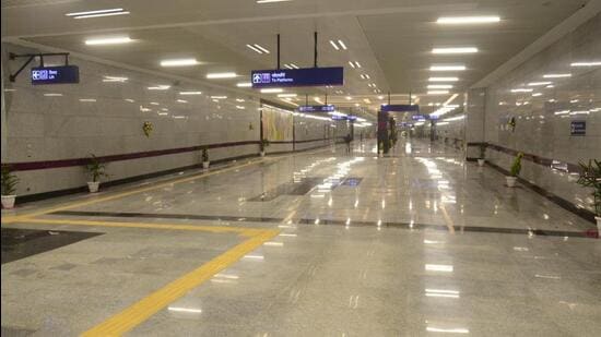 DMRC opens new subway connecting T-1 arrivals to IGI Metro station on ...