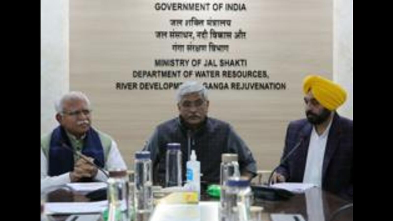 SYL row: Mann attending meetings to fulfil Kejriwal’s agenda of Punjab ...