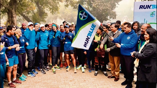 India chapter of Run Blue campaign on water conservation flagged off ...