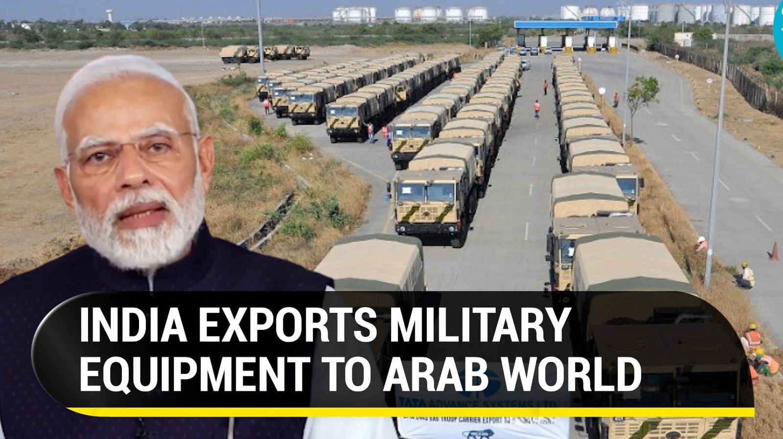 India arms Arab nation with defence equipment; Made-in-India military ...