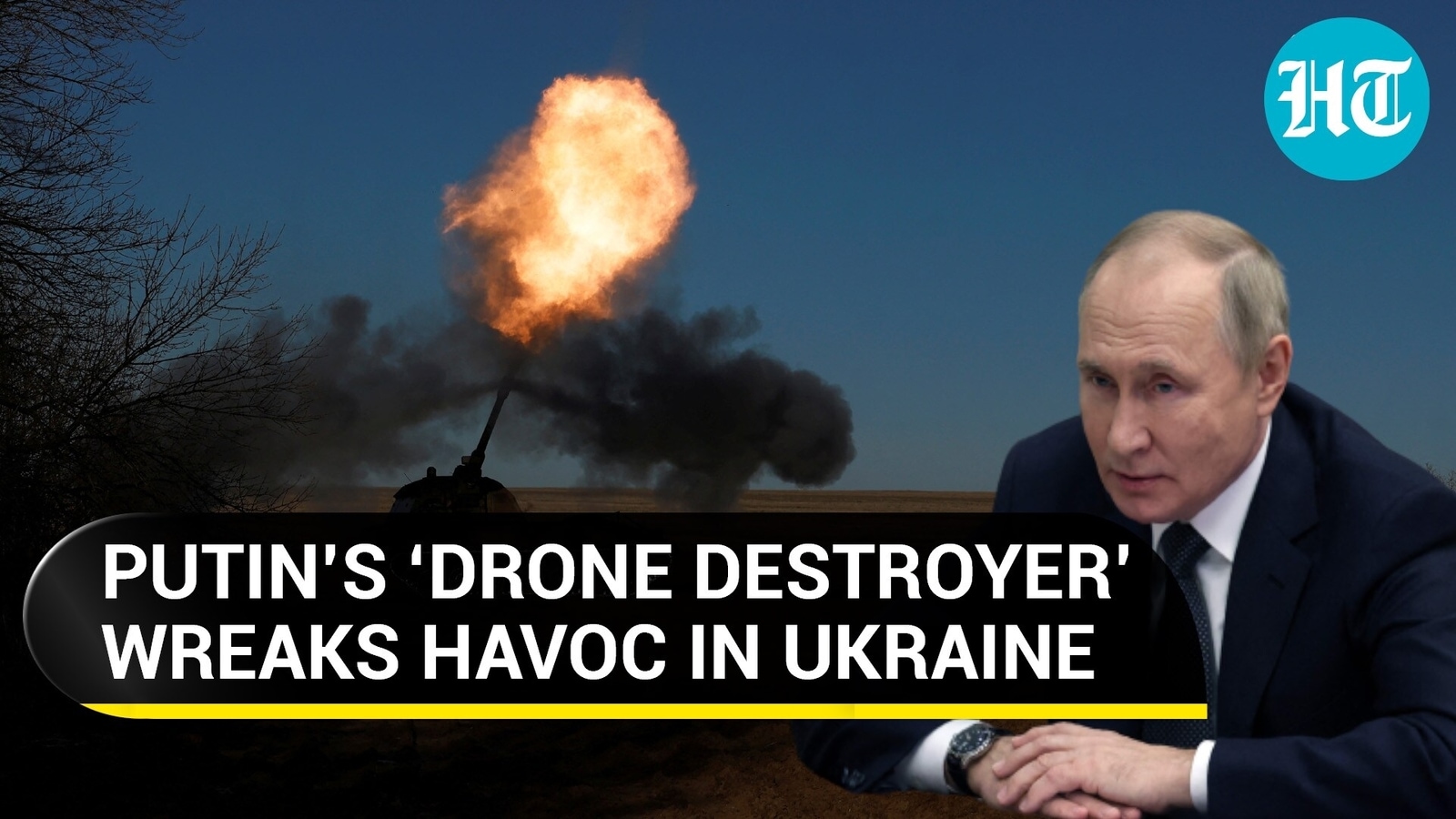 Watch footage of Putin's ‘Drone Destroyer,’ GRAD raining rockets over ...