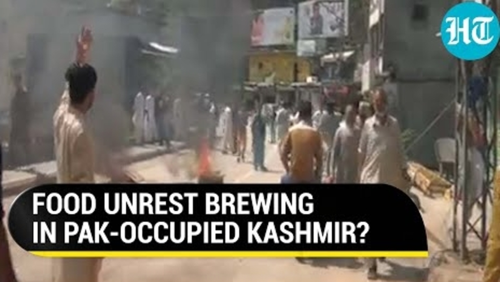 PoK on the verge of food riots? Residents fume over shortage of wheat ...