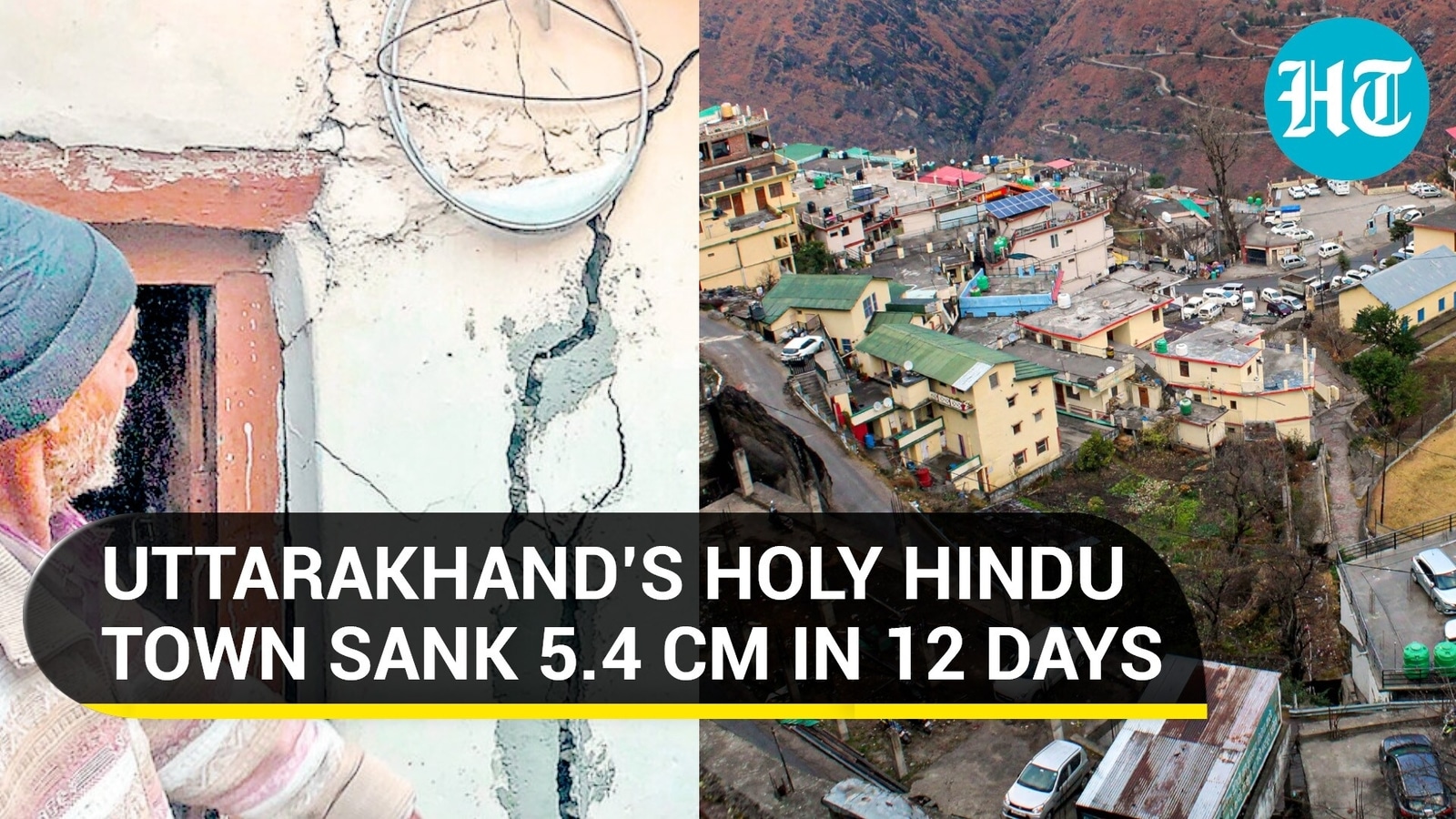 Joshimath may sink entirely; ISRO satellite images reveal alarming ...