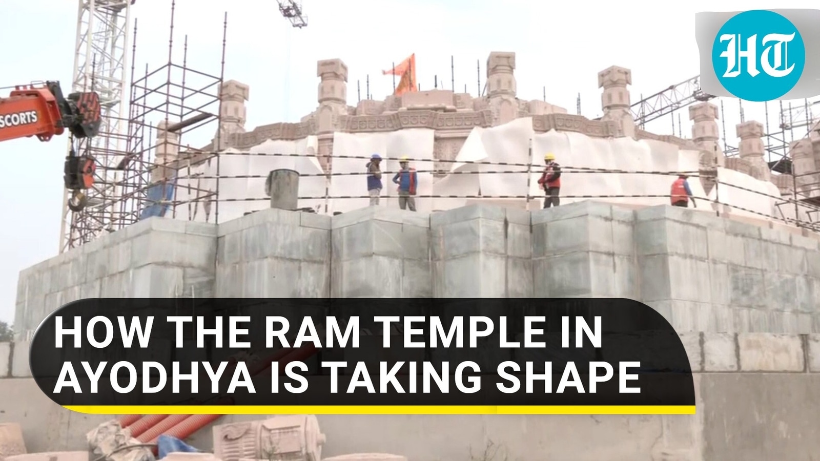 Ayodhya: 50% Ram Temple ready, devotees can worship from Dec | Watch ...