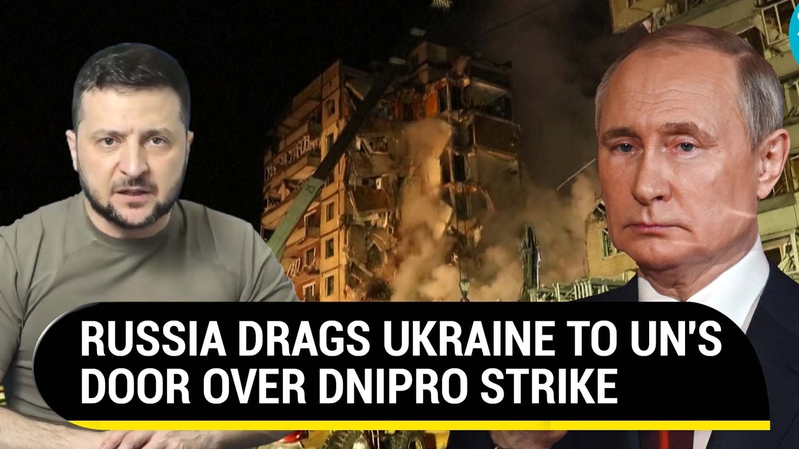 Russia reviles Ukraine over Dnipro strike at UN after ex-Zelensky ...