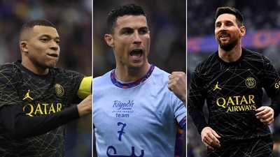 Messi, Mbappe on target as PSG edge past Ronaldo-led Saudi All-Stars XI ...