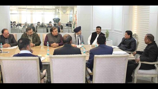 UCPMA delegation led by BJP leader Jeevan Gupta meets ministers ...