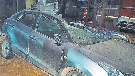 Three killed, 2 injured as car collides with truck on NH-48 | Hindustan ...