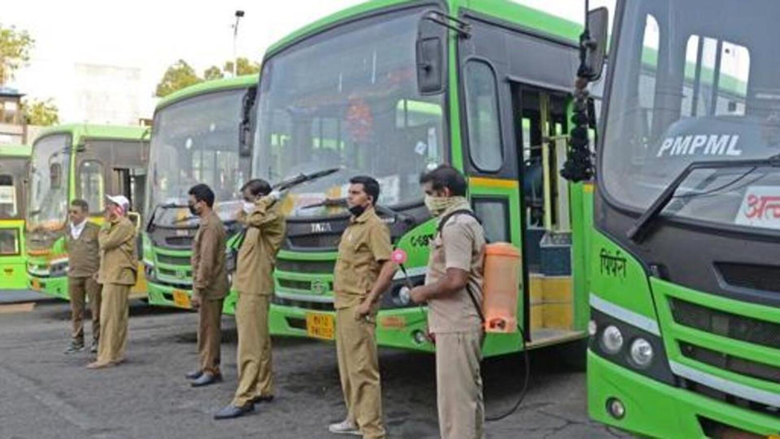 Drop in bus breakdowns takes PMPML on profit lane | Hindustan Times