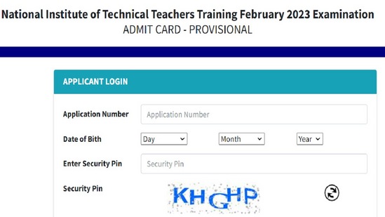 NITTT February Exam Admit Card 2023 out at nittt.nta.ac.in, check exam ... NITTT February Exam Admit Card 2023 out at nittt.nta.ac.in, check exam ...