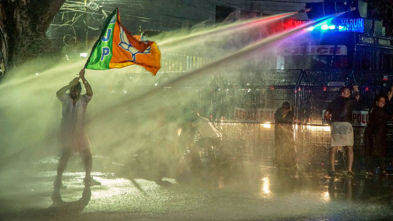 BJP workers try to disrupt screening of BBC documentary in Kerala ...