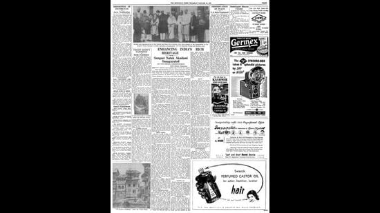 HT This Day: January 29, 1953 -- Enhancing India’s rich heritage| India ...