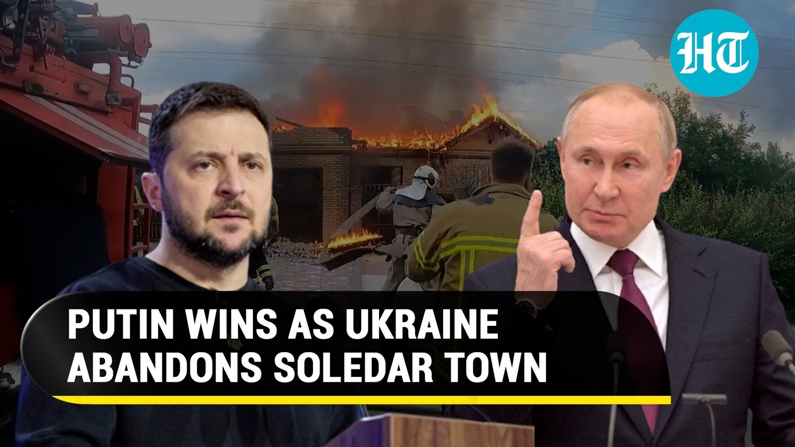 Putin wins Soledar battle; Zelensky's troops flee Ukraine Town ...