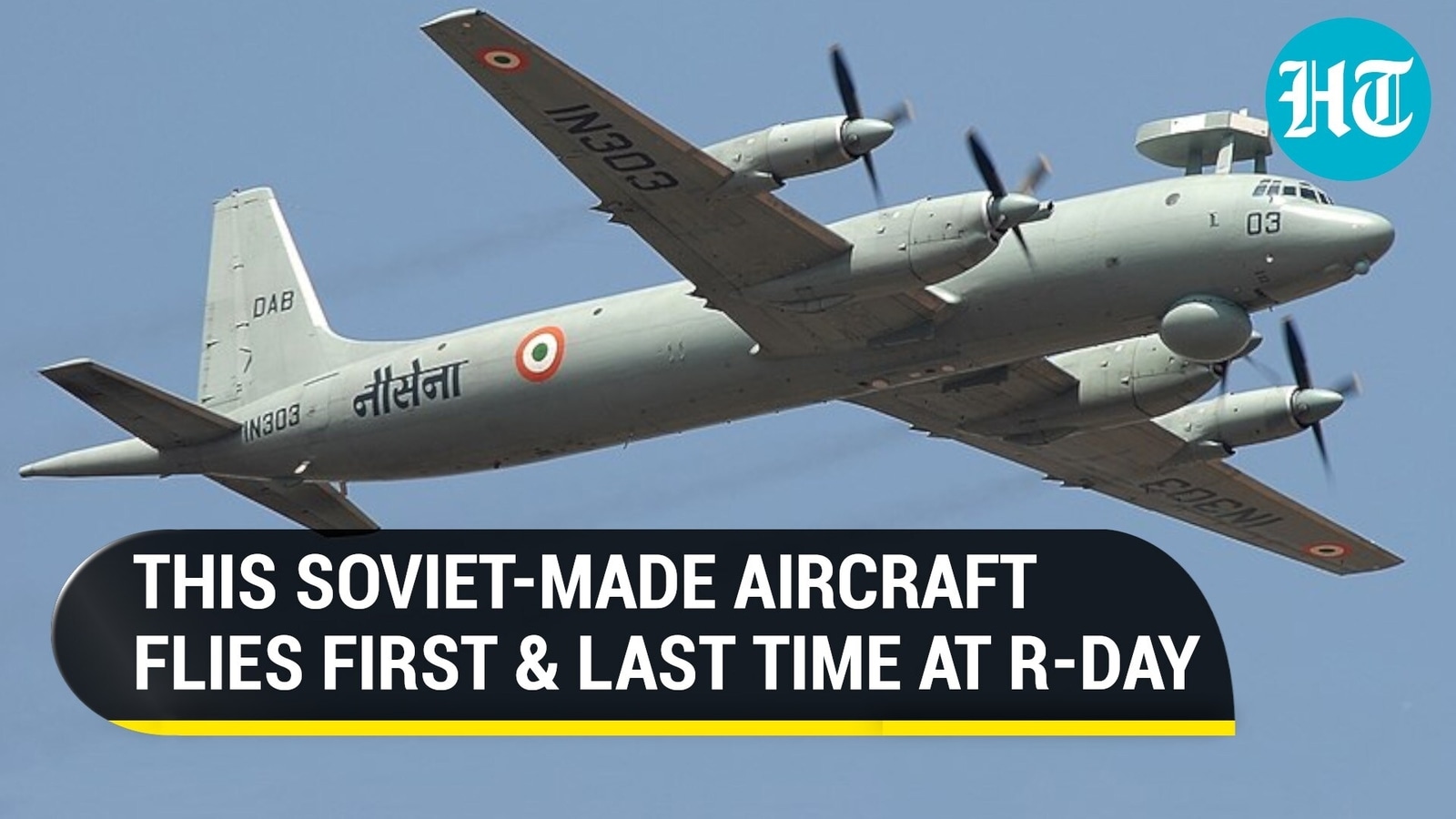 Indian Navy flies Soviet-made 'Dolphin' Aircraft for the first and last ...