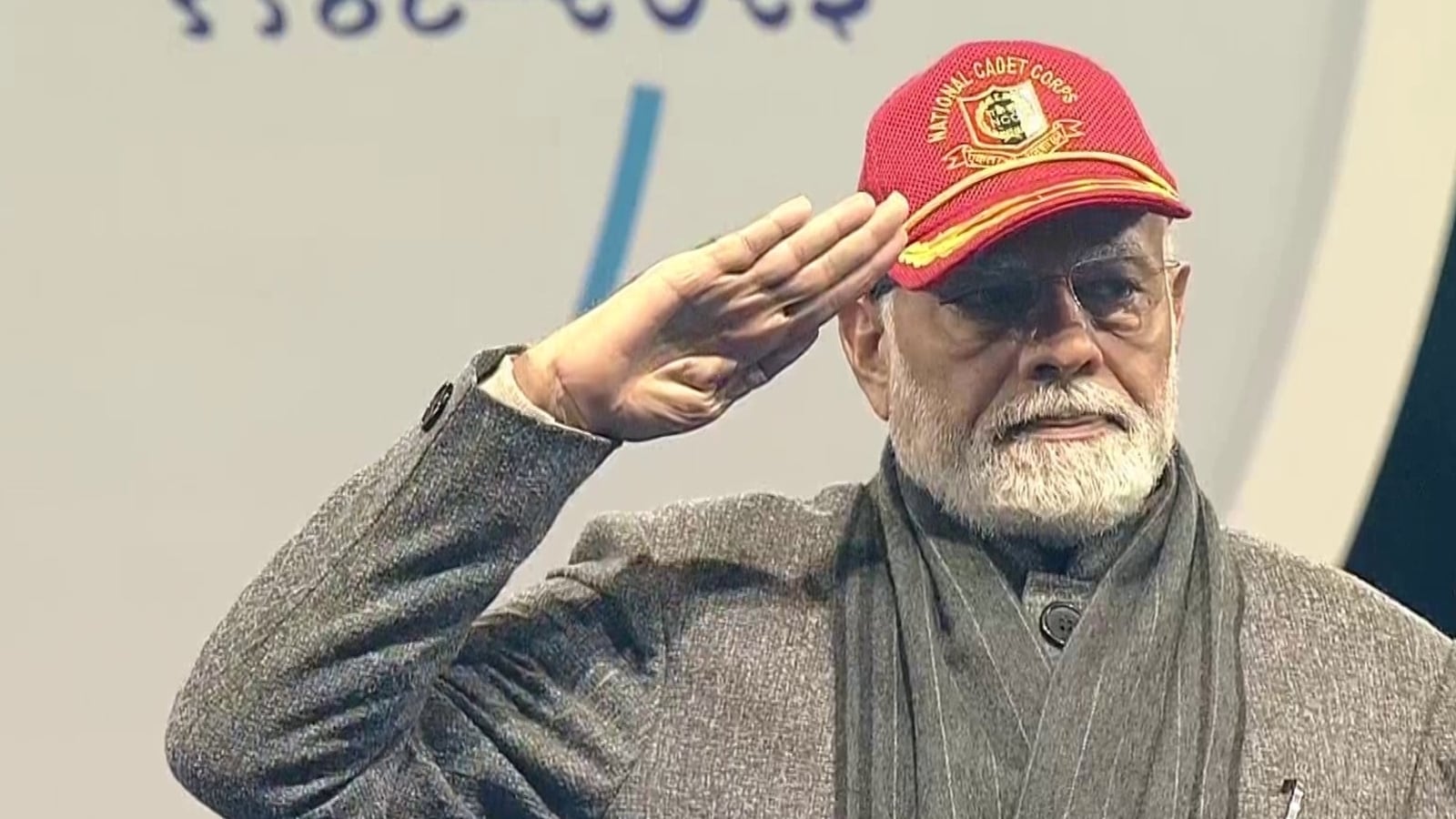 PM Modi reviews march past at Delhi NCC event, releases a ₹75 coin ...