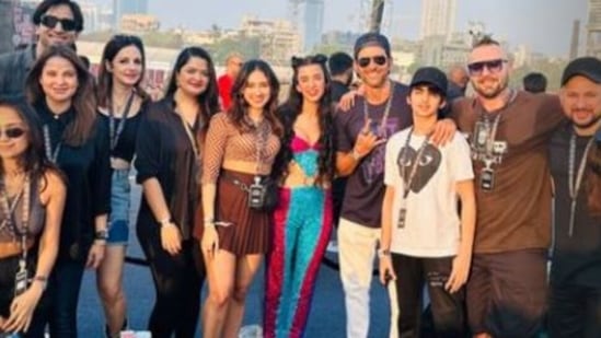 Saba Azad's Lollapalooza show attended by Hrithik Roshan, his ex ...
