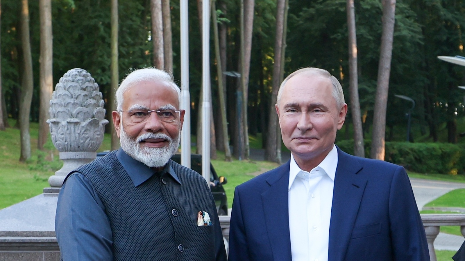 Narendra Modi Russia Visit highlights: PM meets President Putin for ...