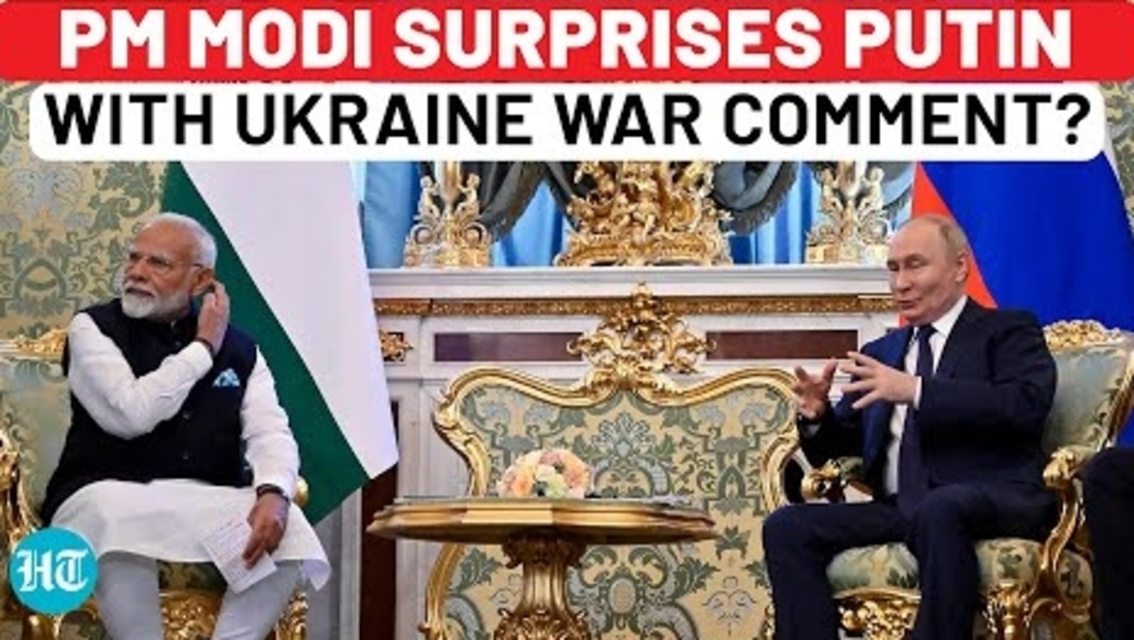 PM Modi Surprises Putin With Ukraine War Comment? Explains Conflict's ...