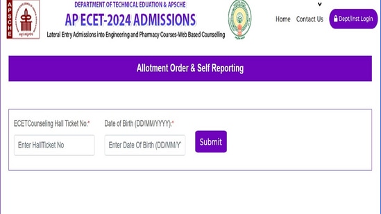 AP ECET 2024 Seat Allotment Result Live: Round 1 results out on ecet ...