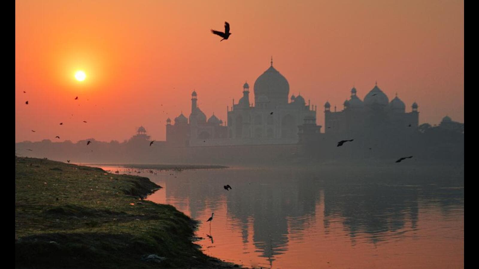 CISF, Taj Security Police to probe drone flying near monument as video ...