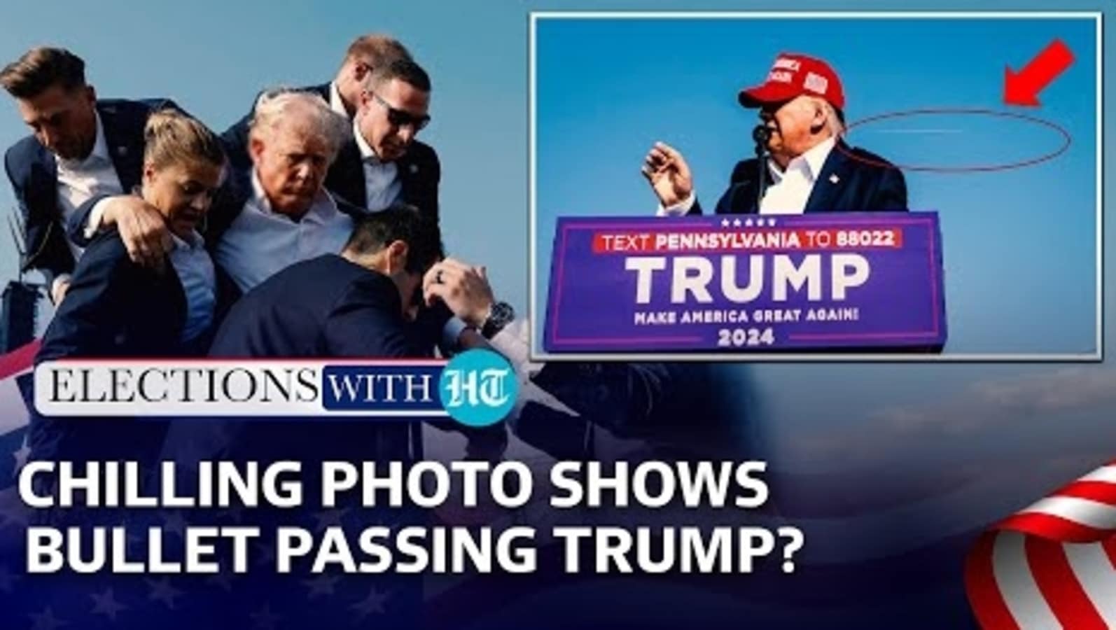 Trump Attack Leaves Melania ‘Scarred’, Viral Photo Captures Bullet Shot ...