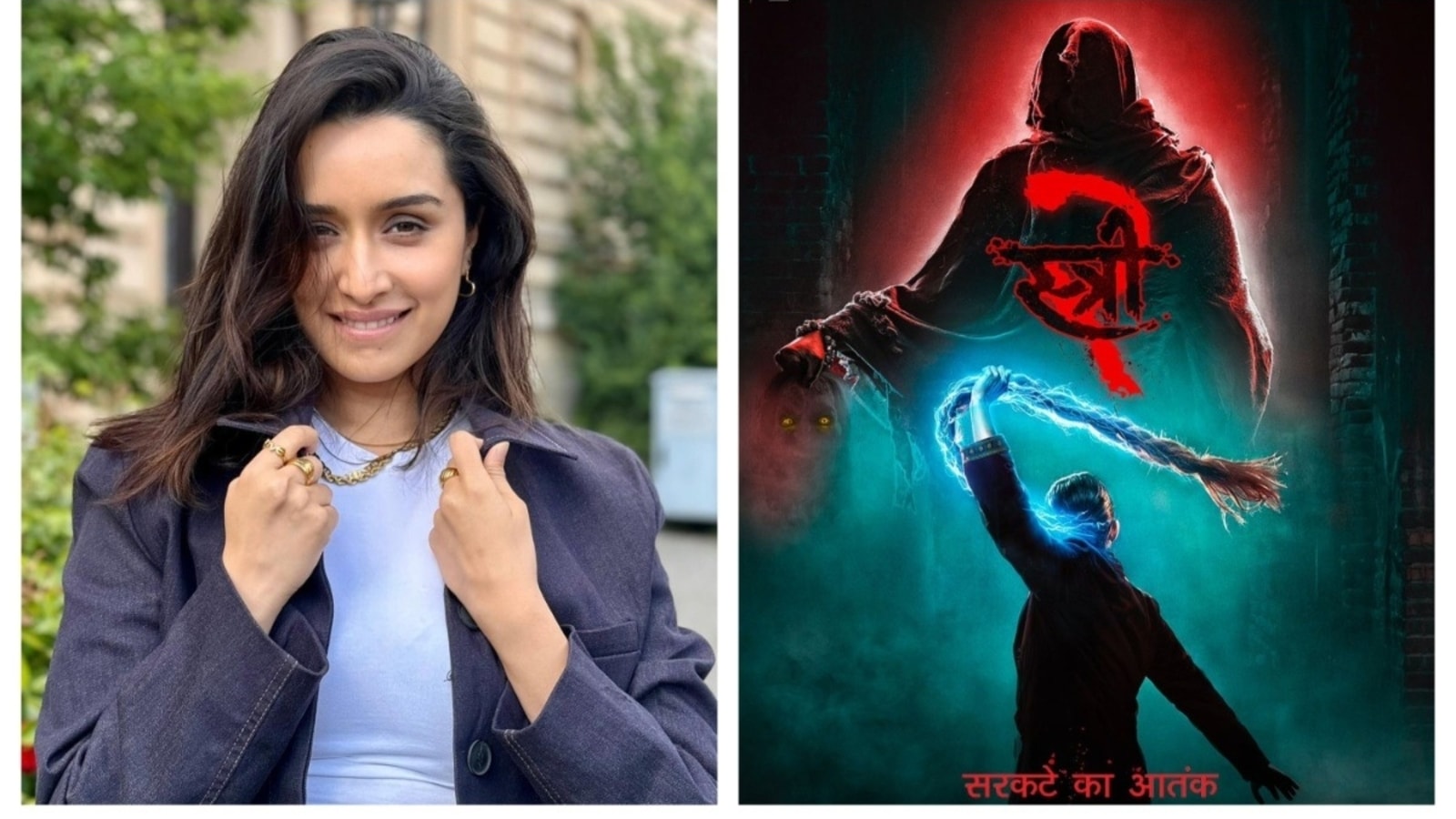 Shraddha Kapoor announces Stree 2 trailer release with new poster: 'Aa ...