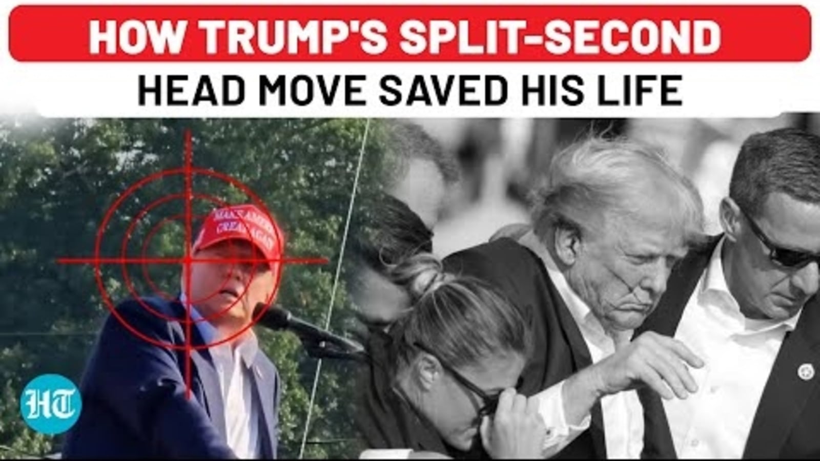 New Video Shows Trump's Head In Crosshairs; How Slight Head Tilt Saved ...
