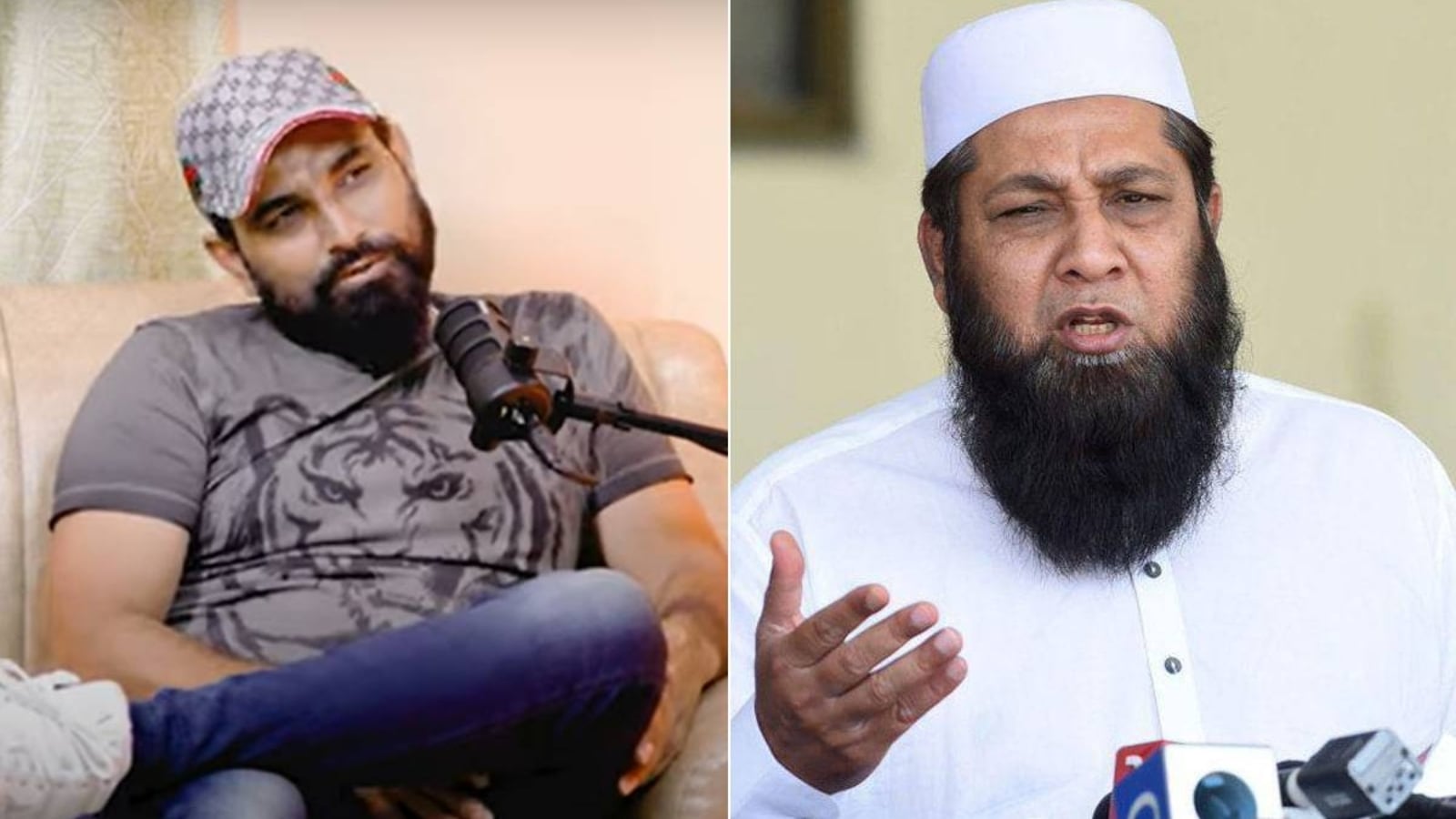 'Take these cartoonish comments...': Shami burns 'namuna' Inzamam's ...