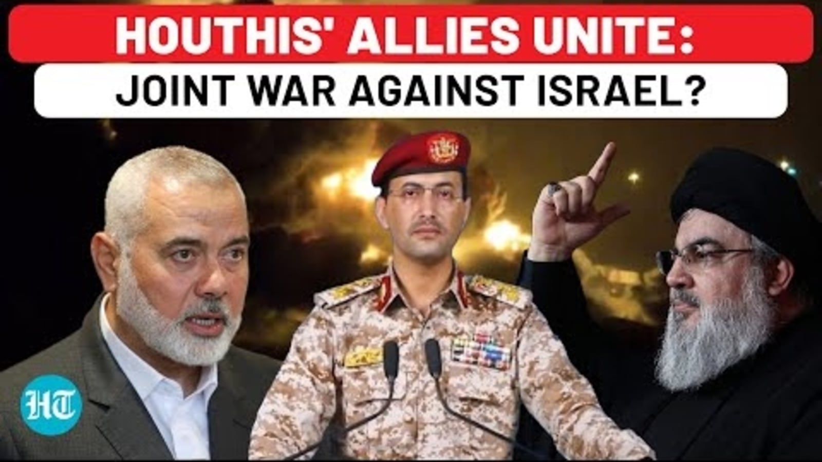 Joint Attack By Houthis & Allies After Israel Bombs Yemen? Netanyahu ...